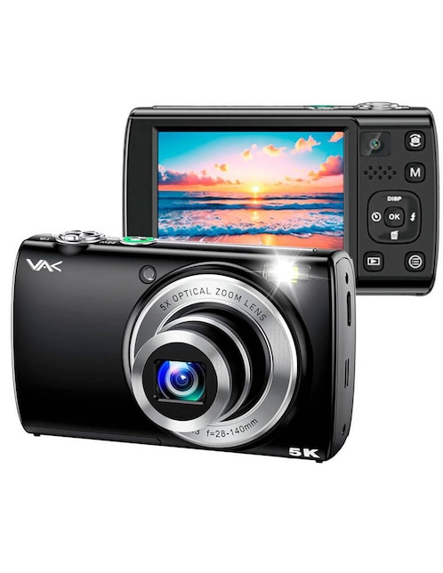 Cámara compacta básica Vak modelo VD-408 64 megapíxeles 1