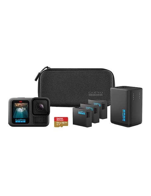 Cámara de acción Gopro HERO13 Black Extended Power Bundle CHDRB-134-RW ...